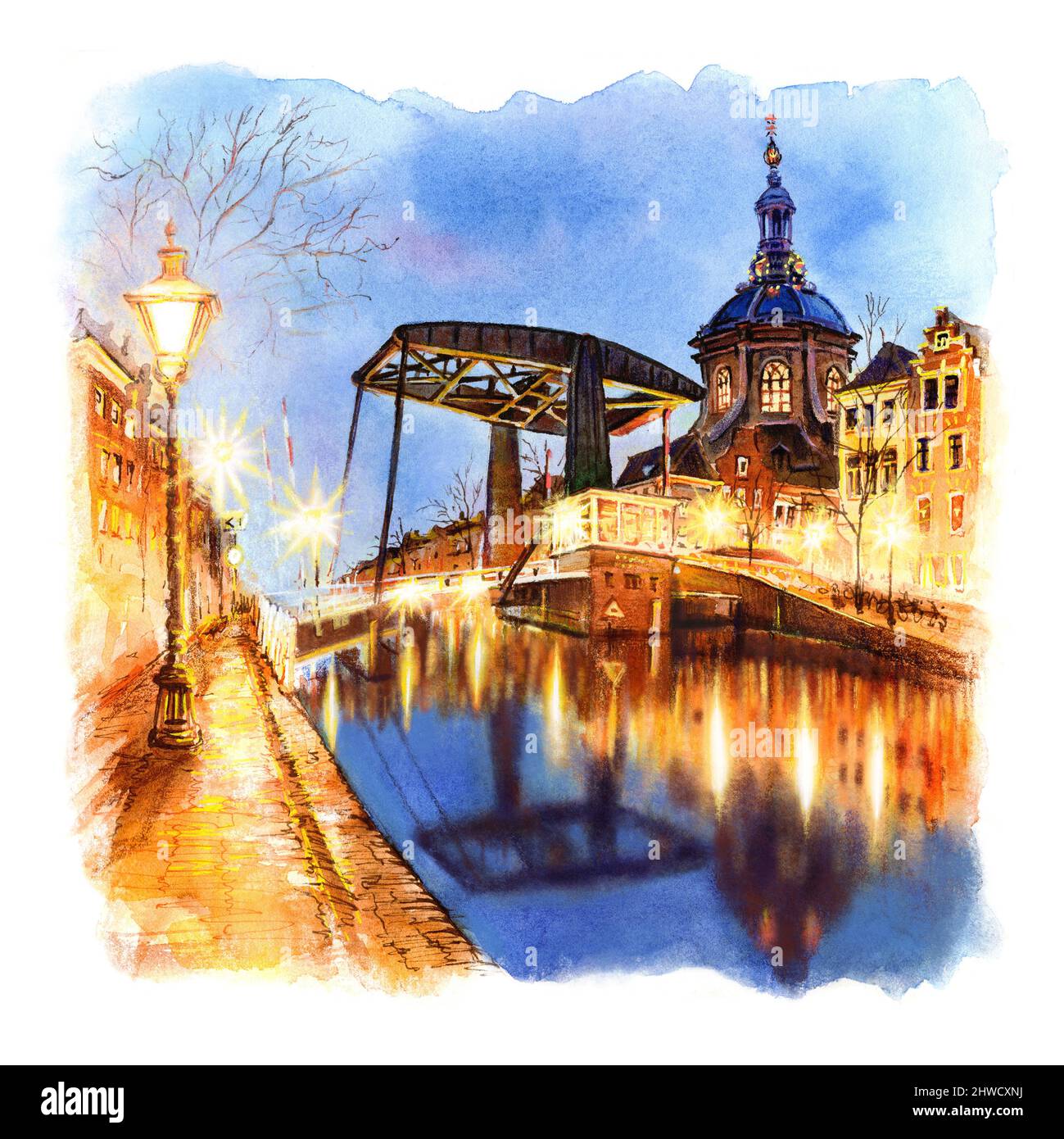 Marekerk church hi-res stock photography and images - Alamy