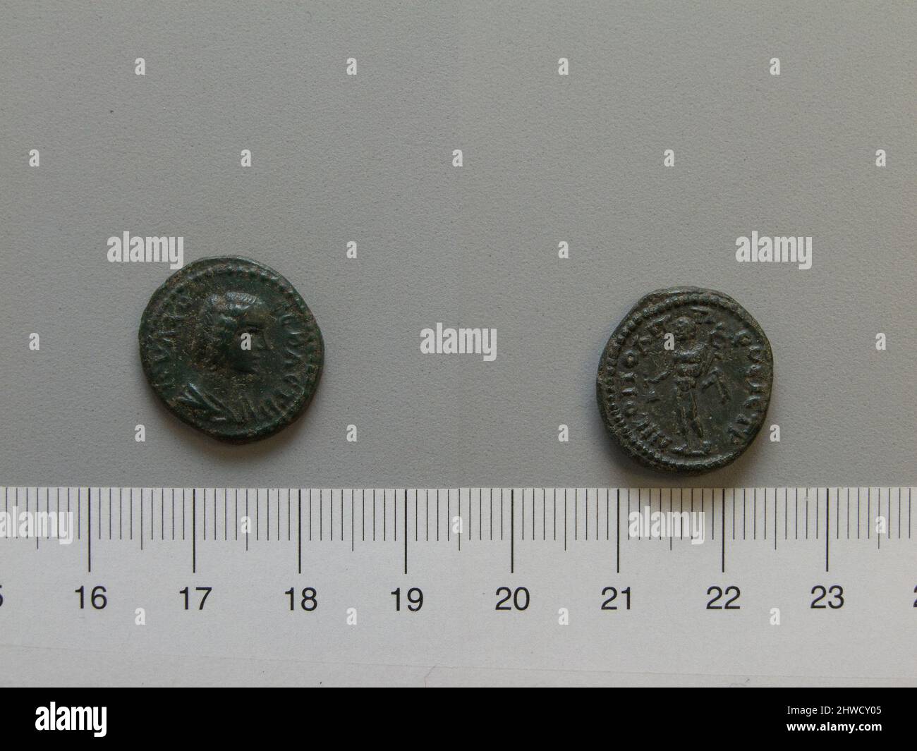 Coin of Geta Lucius Septimius, Emperor of Rome; Septimius Severus ...