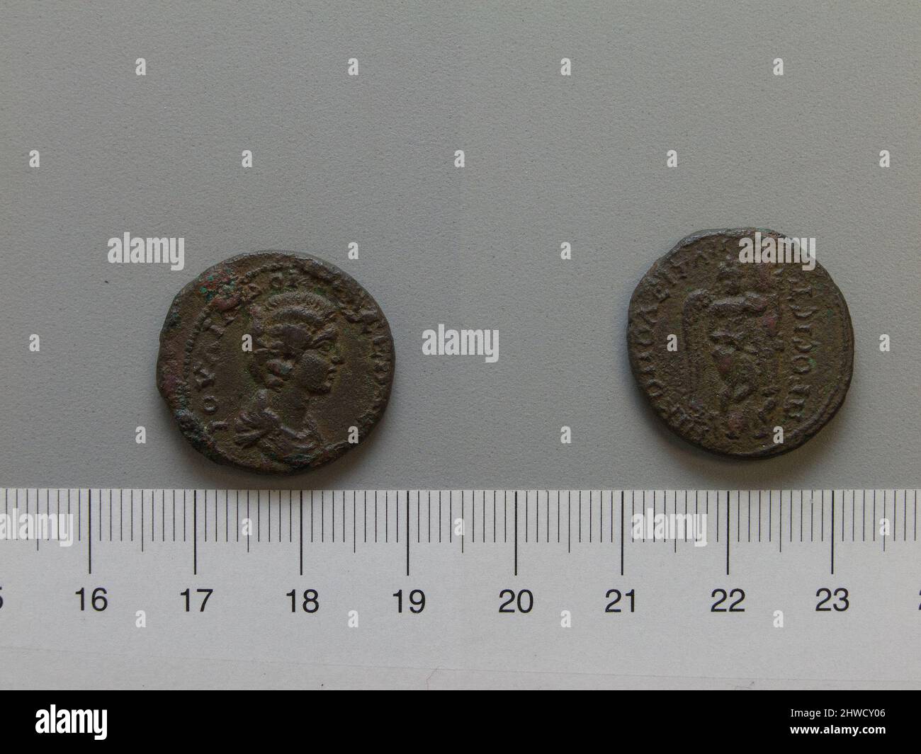 Coin from Nicopolis ad Istrum. Mint: Nicopolis ad IstrumHonorand: Julia ...