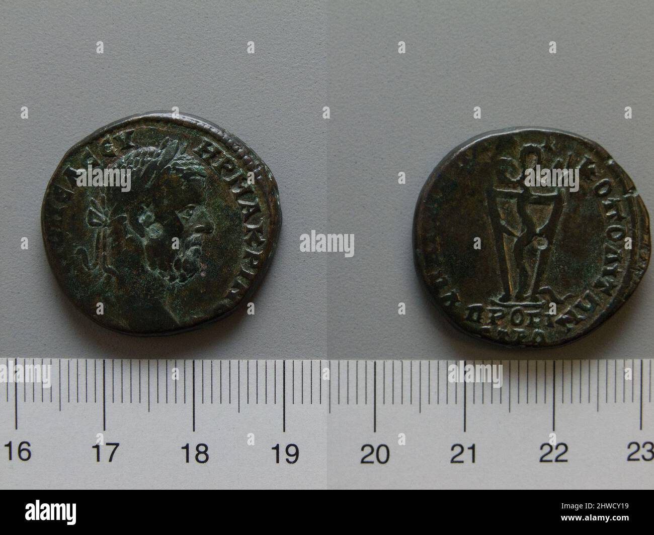 4 Assaria of Macrinus, Emperor of Rome from Nicopolis ad Istrum. Ruler ...