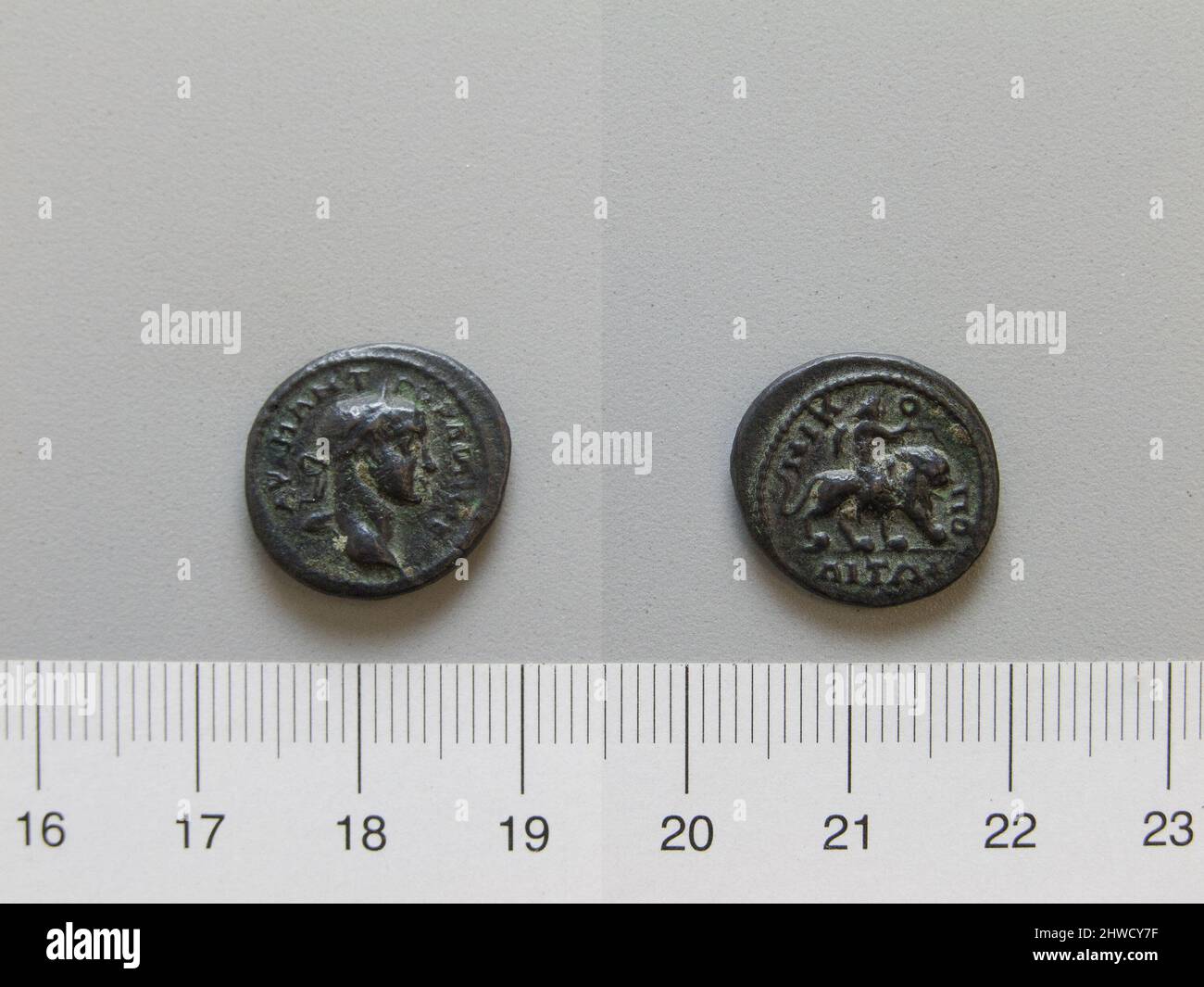 Coin of Gordian III, Emperor of Rome from Nicopolis ad Istrum. Ruler ...