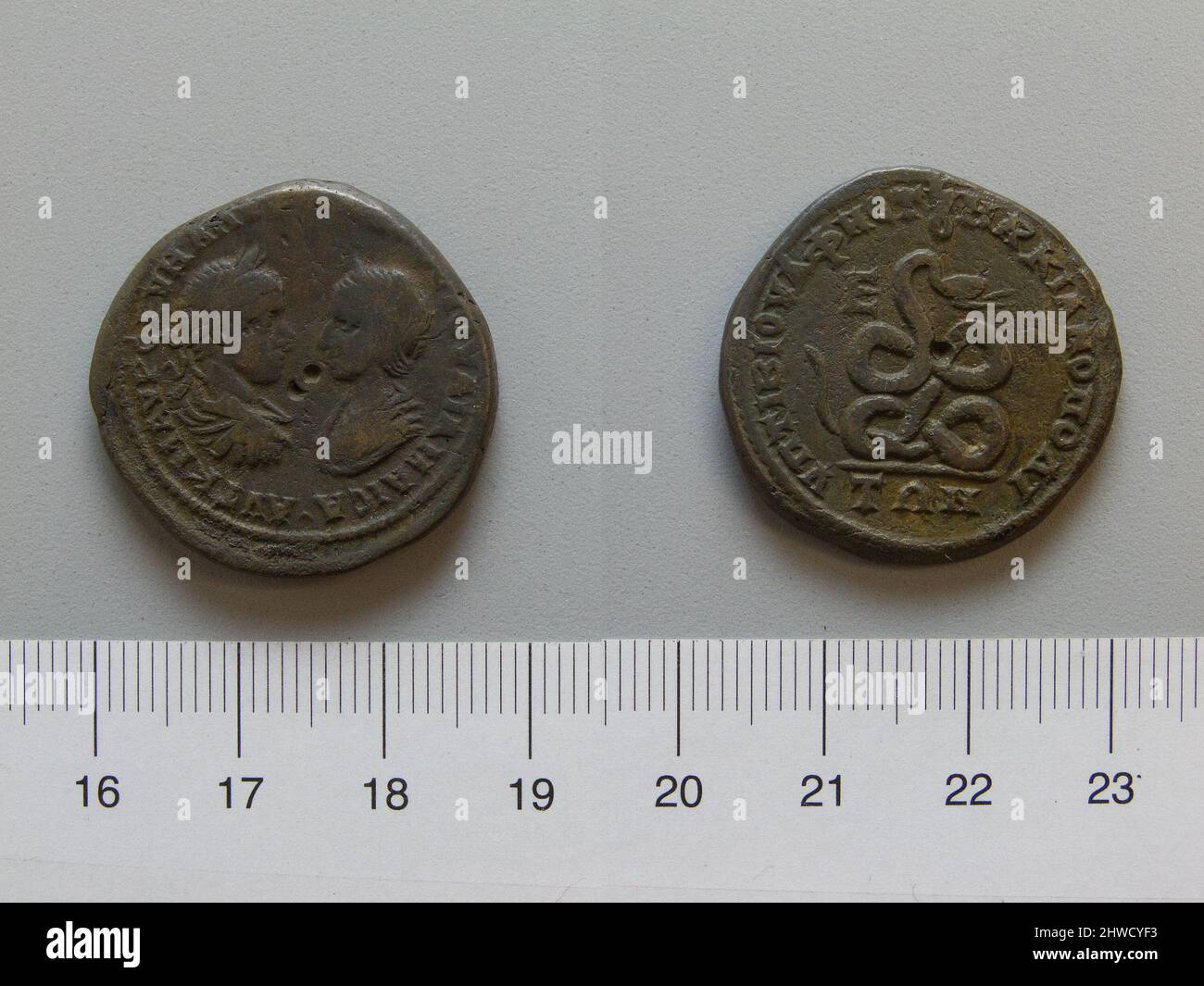 5 Assaria of Severus Alexander, Emperor of Rome from Marcianopolis ...