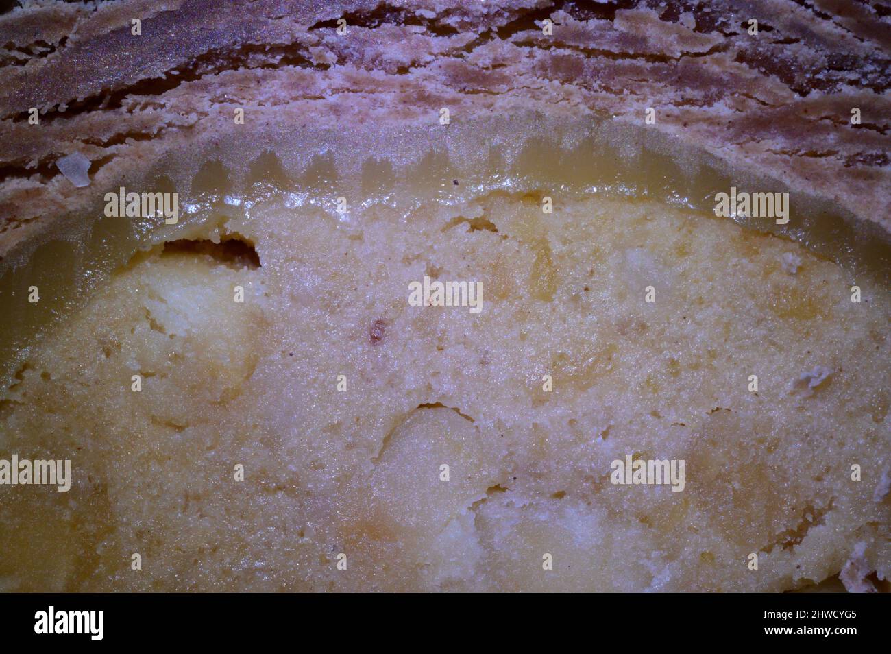 Starbar chocolate bar at 2.5x magnification Stock Photo - Alamy