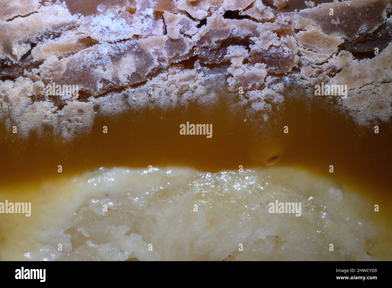 Topic chocolate bar at 2.5x magnification Stock Photo - Alamy