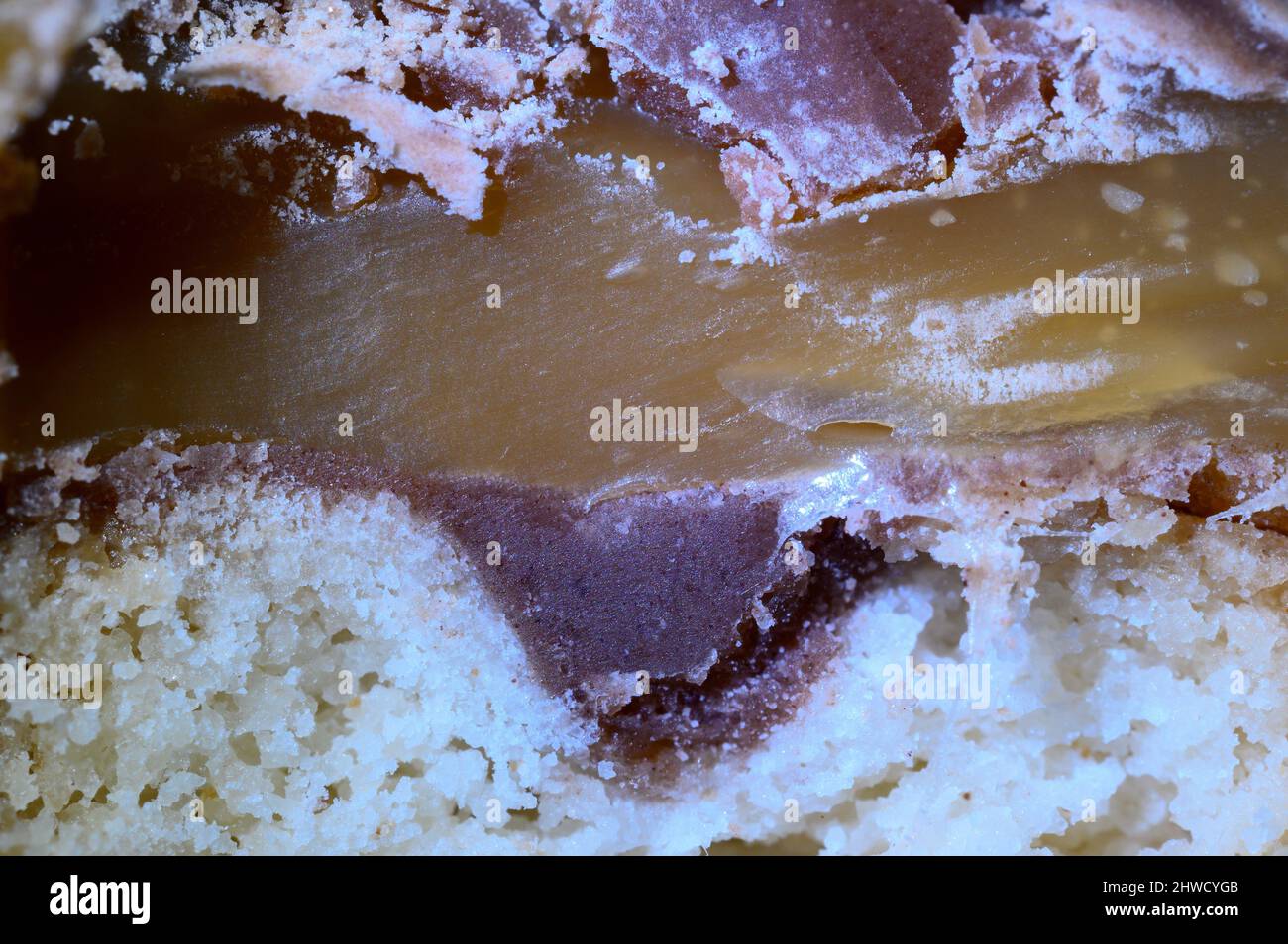 Twix chocolate bar at 2.5x magnification Stock Photo - Alamy