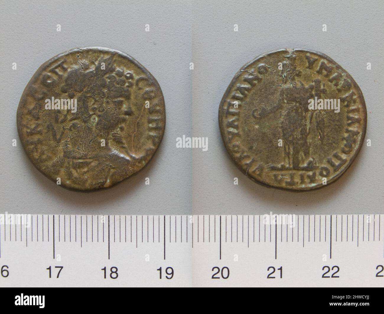 Coin of Septimius Severus, Emperor of Rome from Marcianopolis. Ruler ...