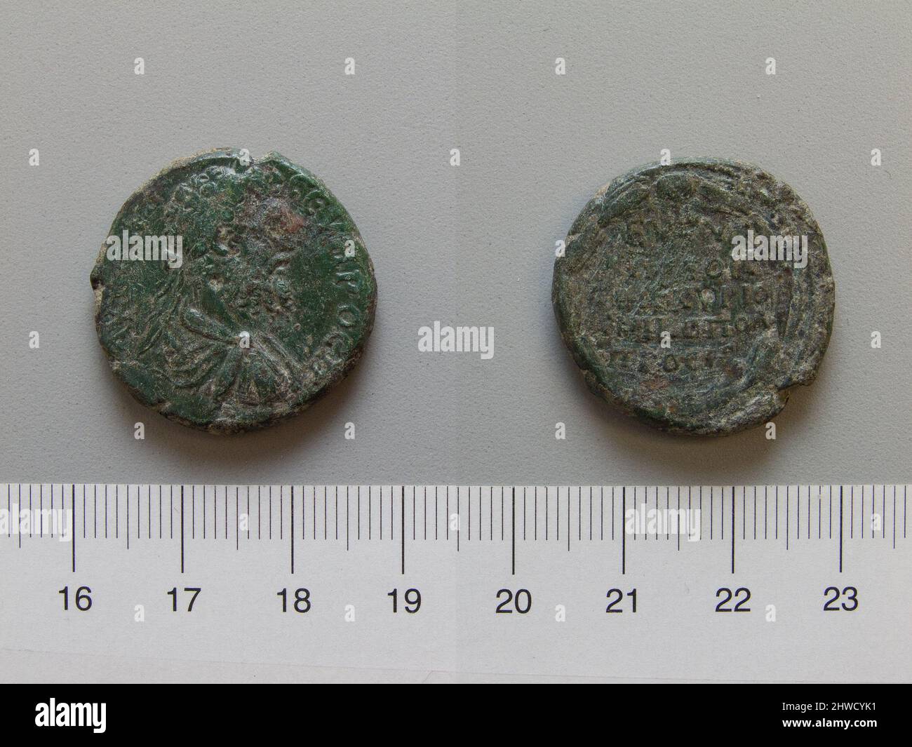 Coin of Septimius Severus, Emperor of Rome from Nicopolis. Ruler ...