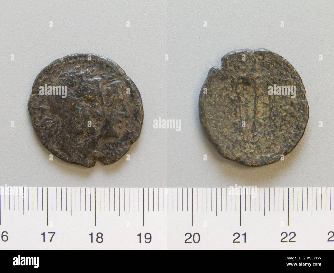 Coin from Rhegium. Mint: Rhegium Artist: Unknown Stock Photo - Alamy