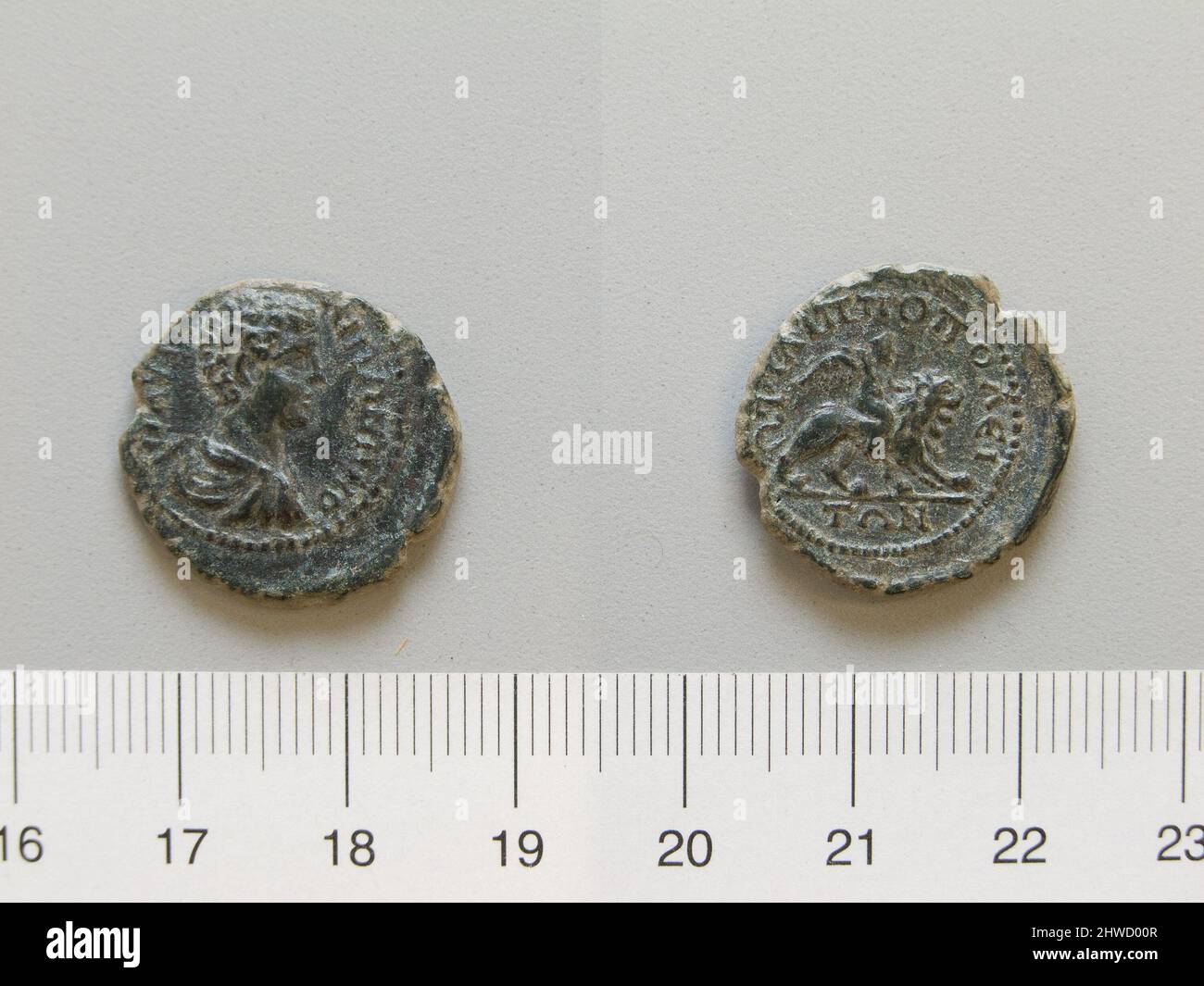 Coin of Caracalla, Roman Emperor from Philippopolis, Thrace. Ruler ...