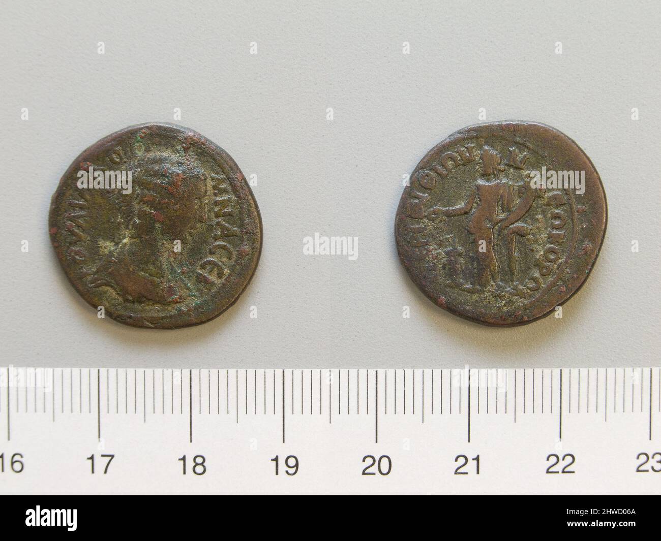 Coin of Julia Domna, wife of Septimius Severus from Perinthus. Ruler ...