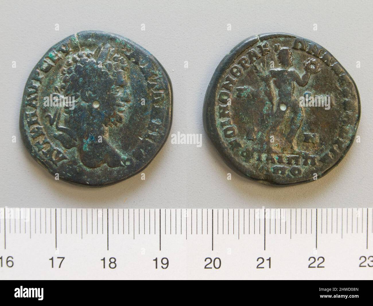 Coin of Caracalla, Roman Emperor from Philippopolis, Thrace. Ruler ...