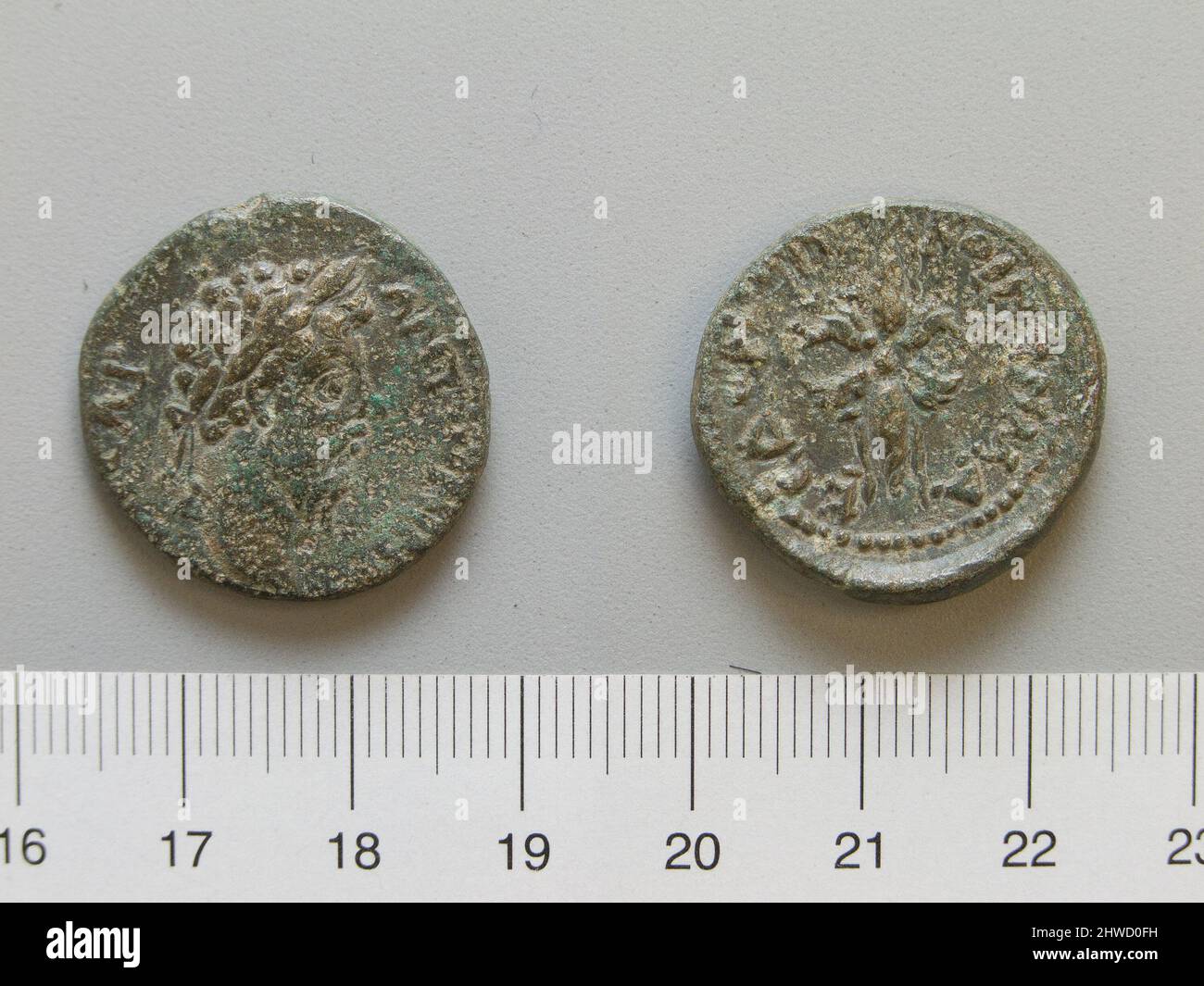 Coin of Antoninus Pius, Emperor of Rome from Axus. Ruler: Antoninus ...