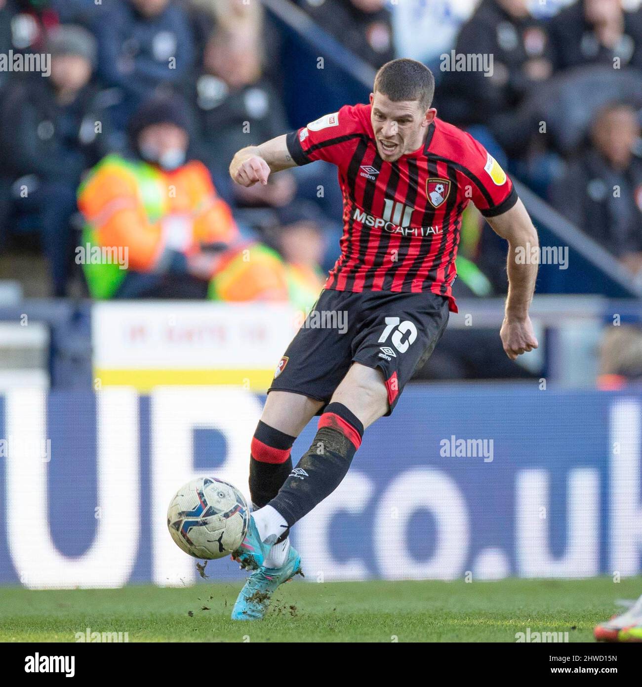 Ryan Christie #10 of Bournemouth Stock Photo - Alamy