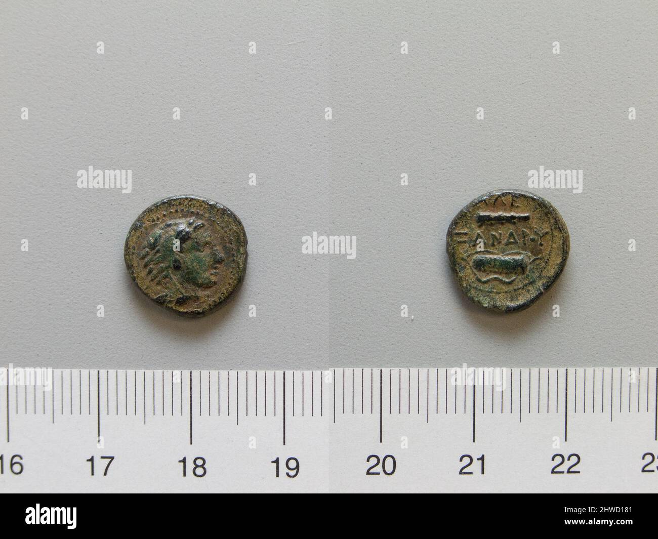 Coin of Alexander the Great, King of Macedonia. Ruler: Alexander the ...