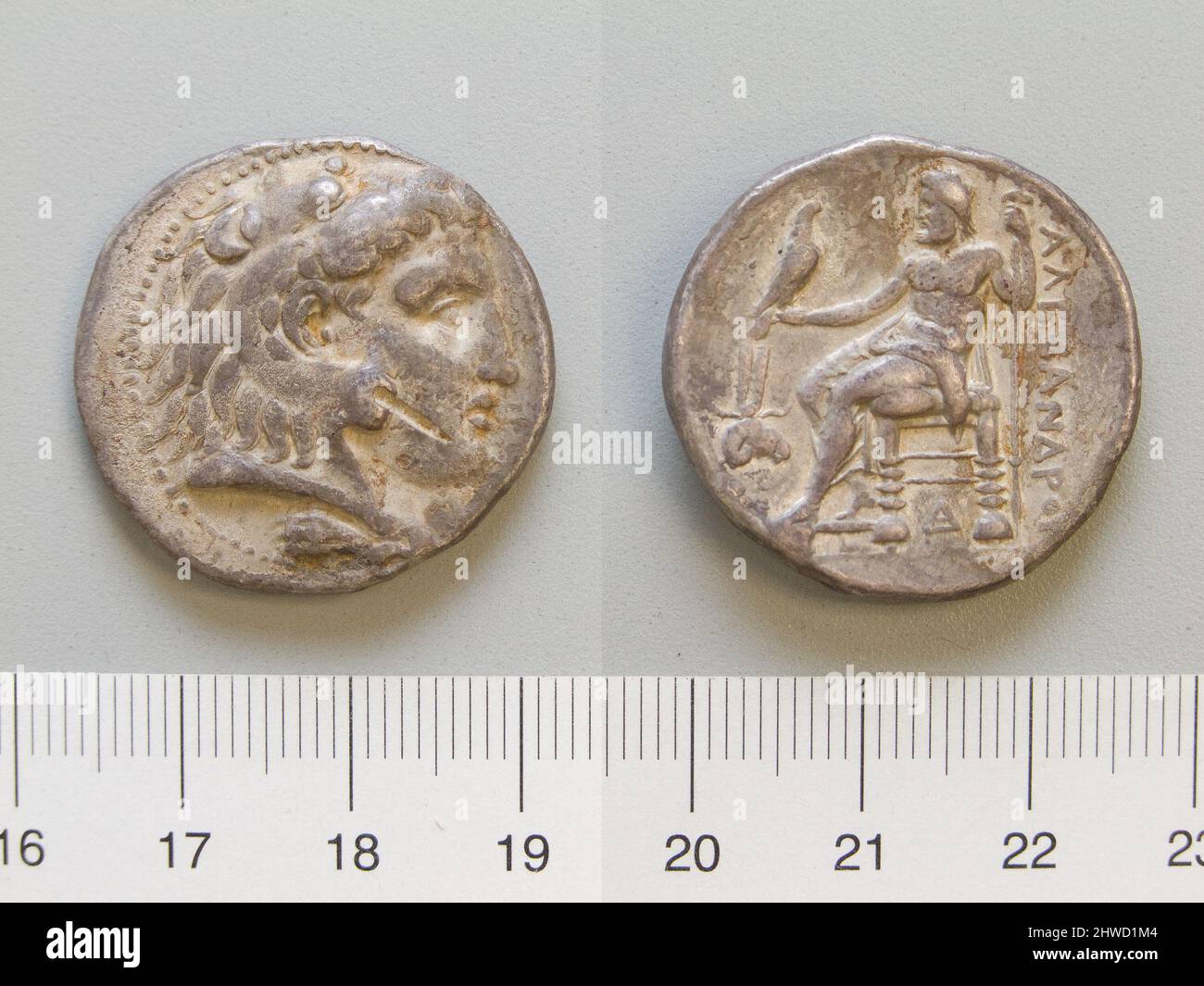 Tetradrachm of Alexander the Great, King of Macedonia from Alexandria ...