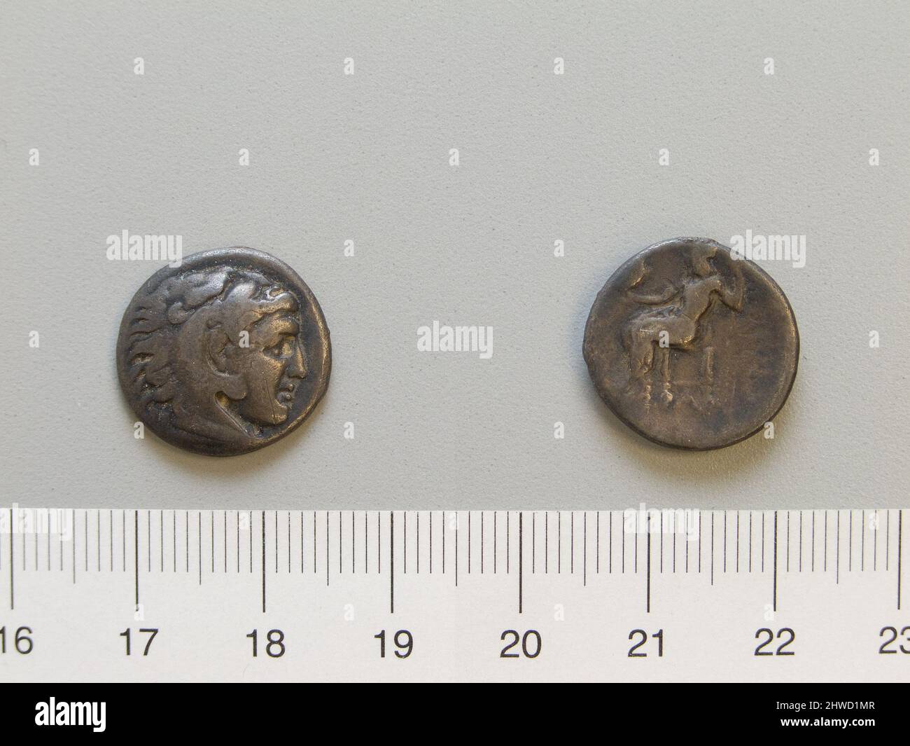 1 Drachm of Alexander the Great, King of Macedonia. Ruler: Alexander ...