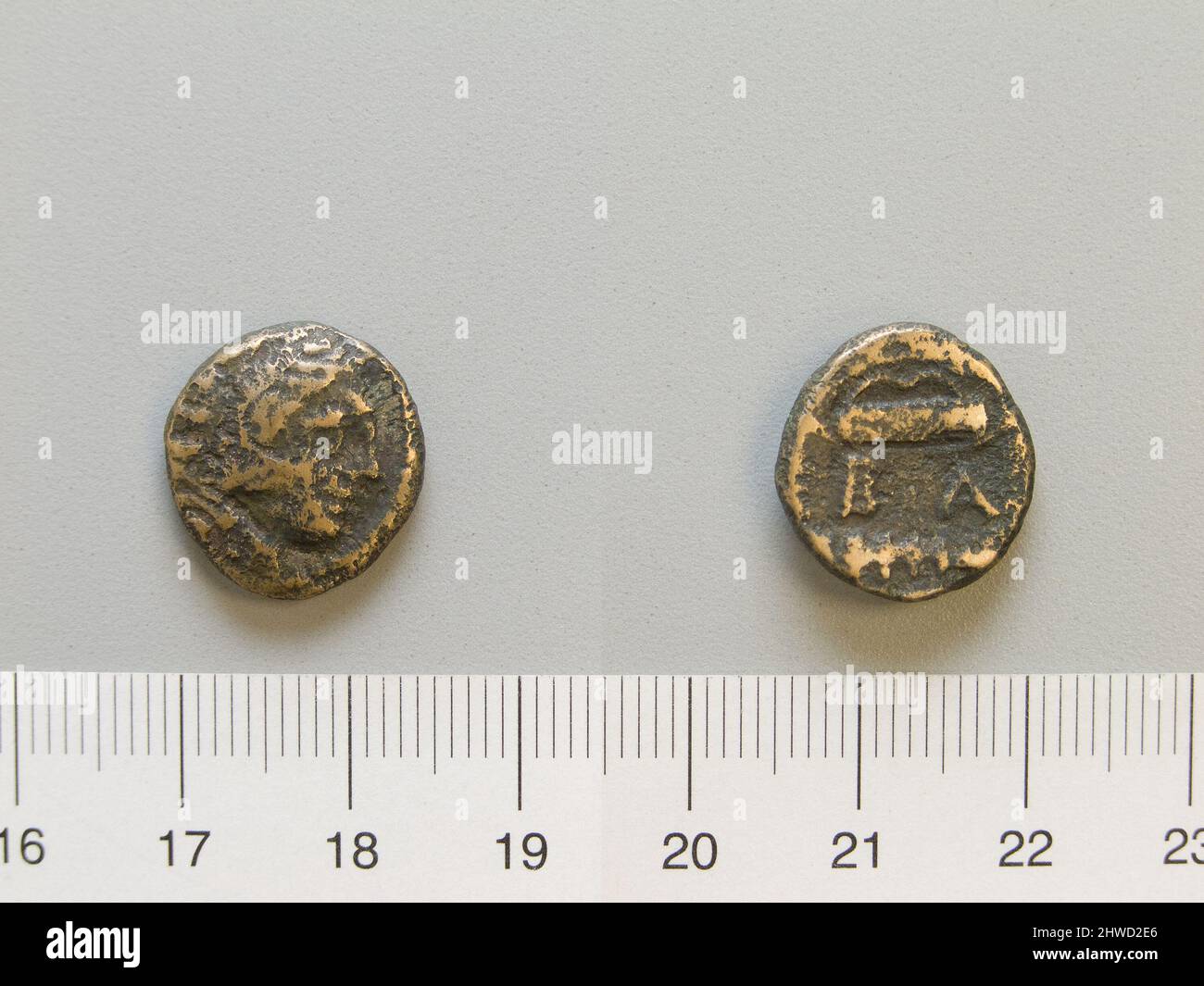 Coin of Alexander the Great, King of Macedonia. Ruler: Alexander the ...