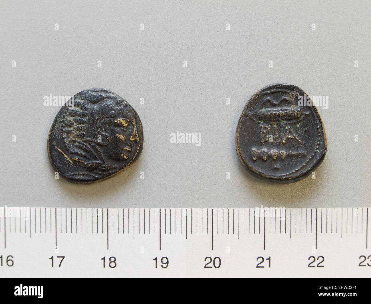 Coin of Alexander the Great, King of Macedonia. Ruler: Alexander the ...