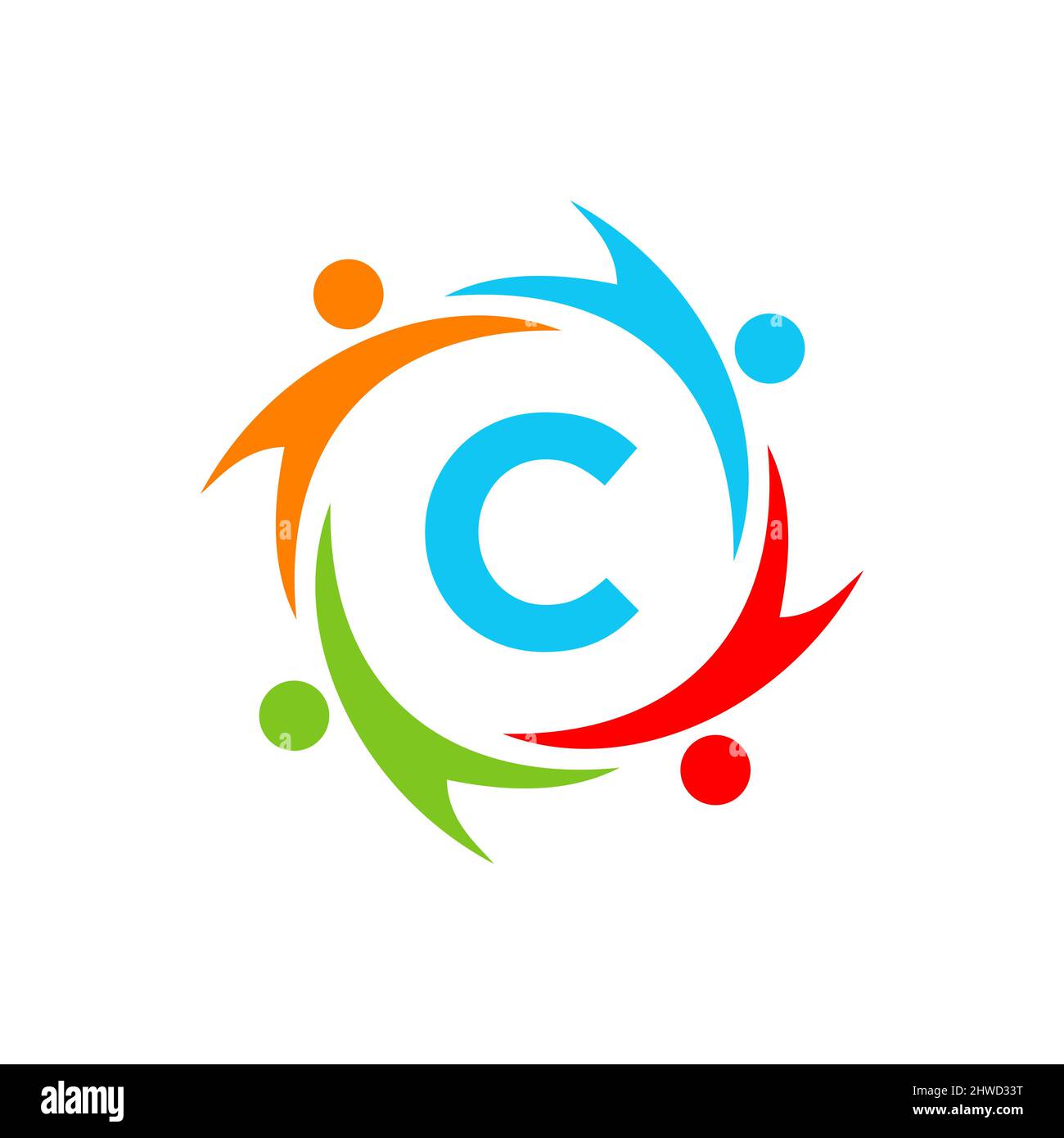 Team c Stock Vector Images - Alamy