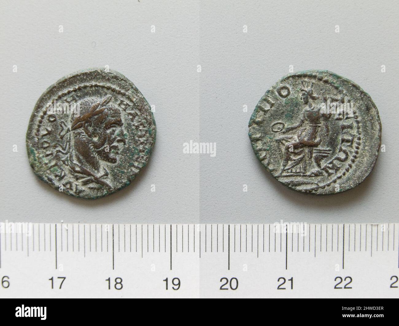 Coin of Maximinus I, Emperor of Rome. Ruler: Maximinus I, Emperor of ...