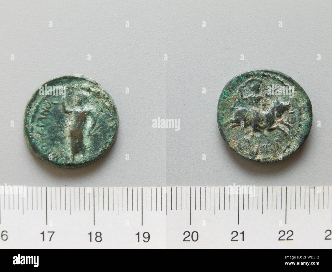 Coin of Trajan, Emperor of Rome. Ruler: Trajan, Emperor of Rome, A.D ...