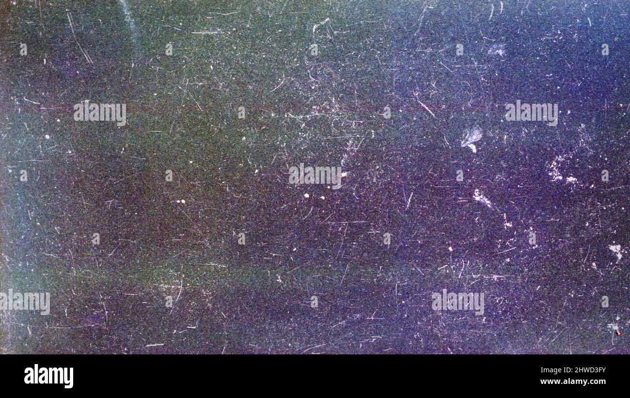 Blank grained toned film strip texture background with heavy grain ...