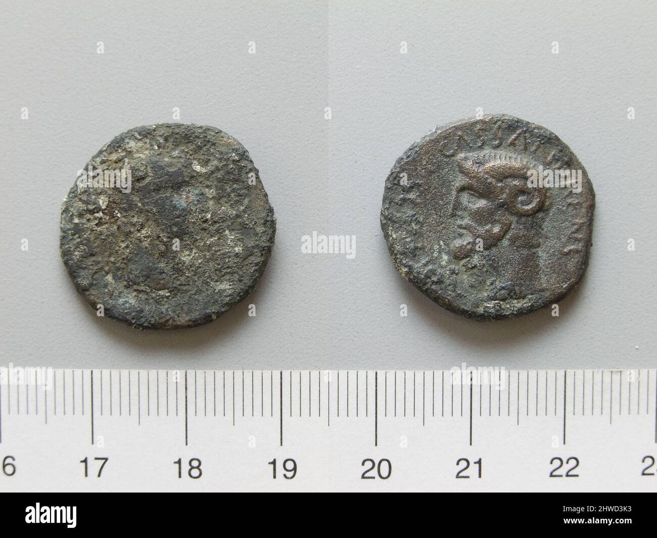 Coin of Nero, Emperor of Rome from Cassandrea. Ruler: Nero, Emperor of ...