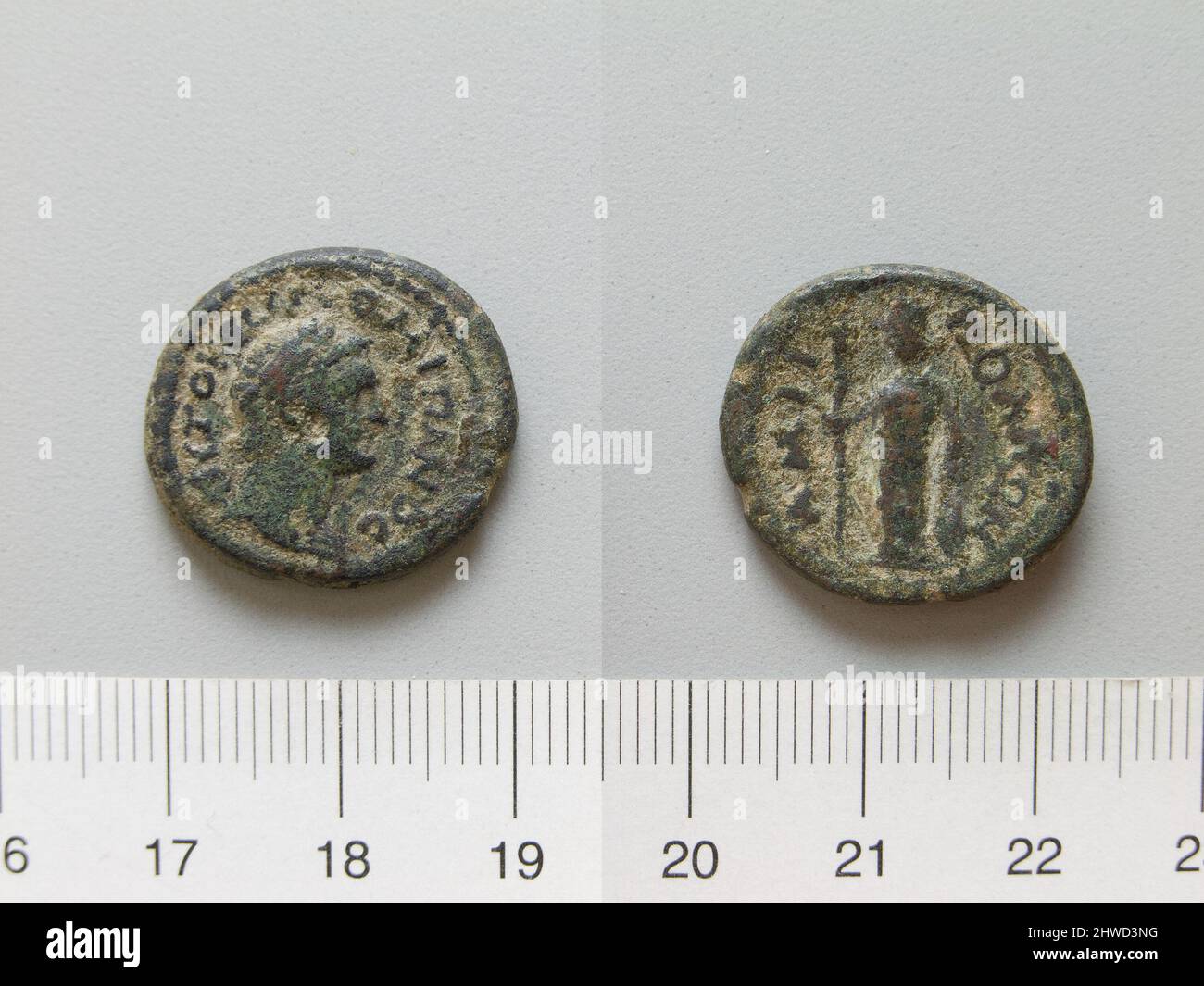 Coin of Domitian, Emperor of Rome from Amphipolis. Ruler: Domitian ...
