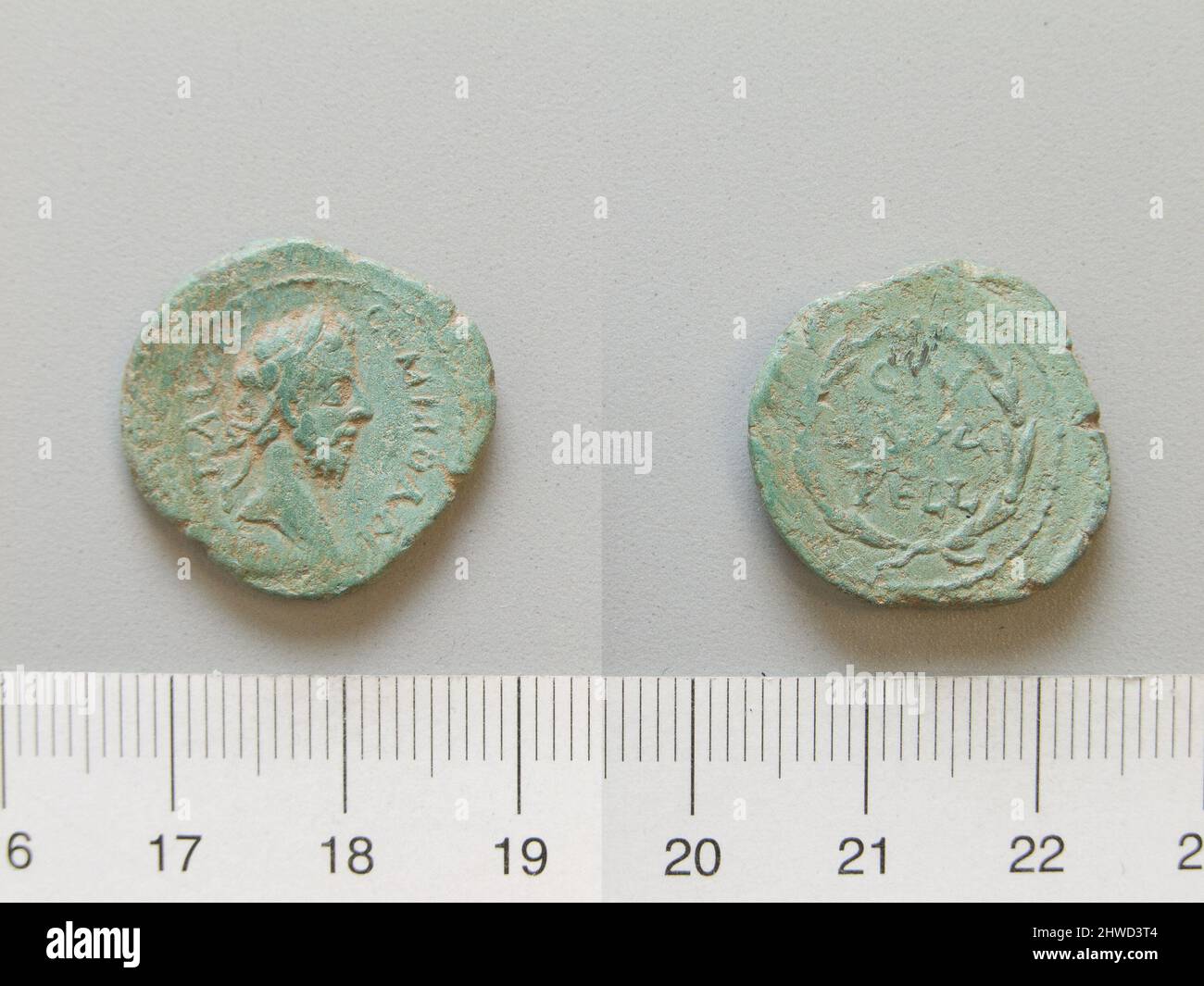 Coin of Commodus, Emperor of Rome from Pella. Ruler: Commodus, Emperor ...