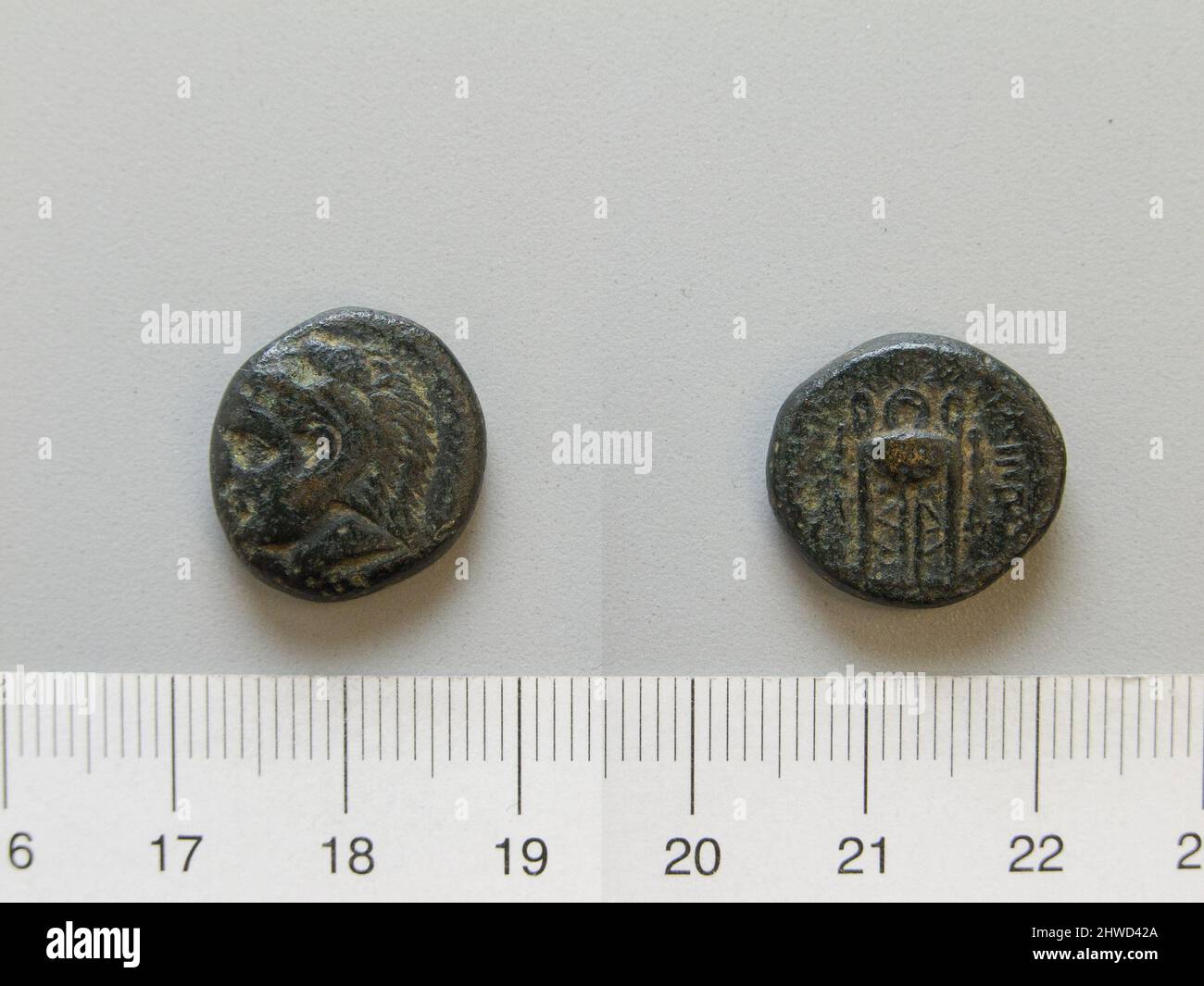 Coin of Philip II from Philippi. Ruler: Philip II, Emperor of Rome, 238 ...