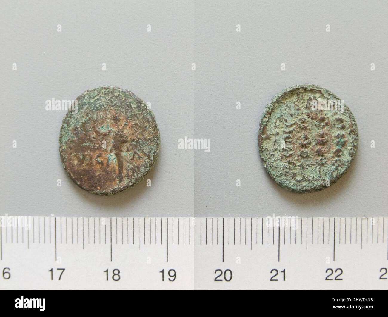 Coin of Augustus, Emperor of Rome from Philippi. Ruler: Augustus ...