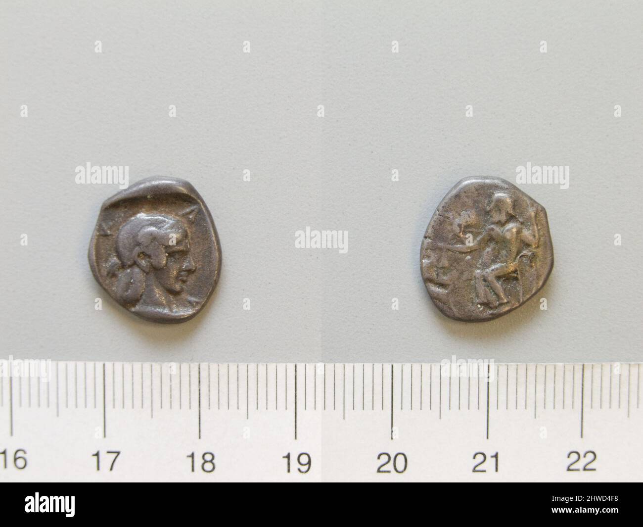 Coin from Heraea. Mint: Heraea Artist: Unknown Stock Photo - Alamy