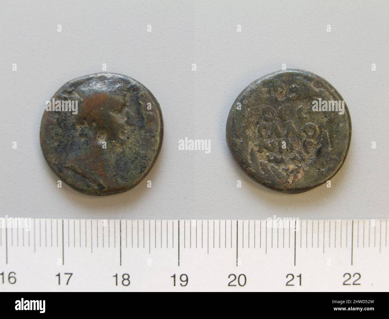 Coin of Nerva, Emperor of Rome from Thessalonica. Ruler: Nerva, Emperor ...