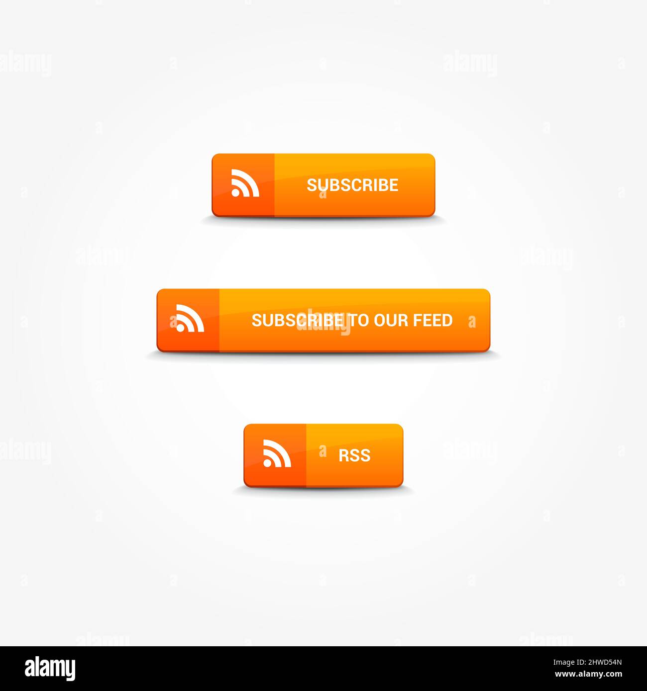 Subscribe buttons vector vectors hi-res stock photography and images ...