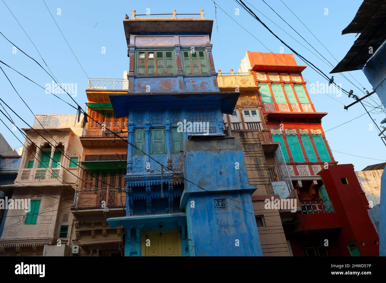 Jodhpur, Rajasthan, India - October 21st, 2019 : Traditional Blue ...
