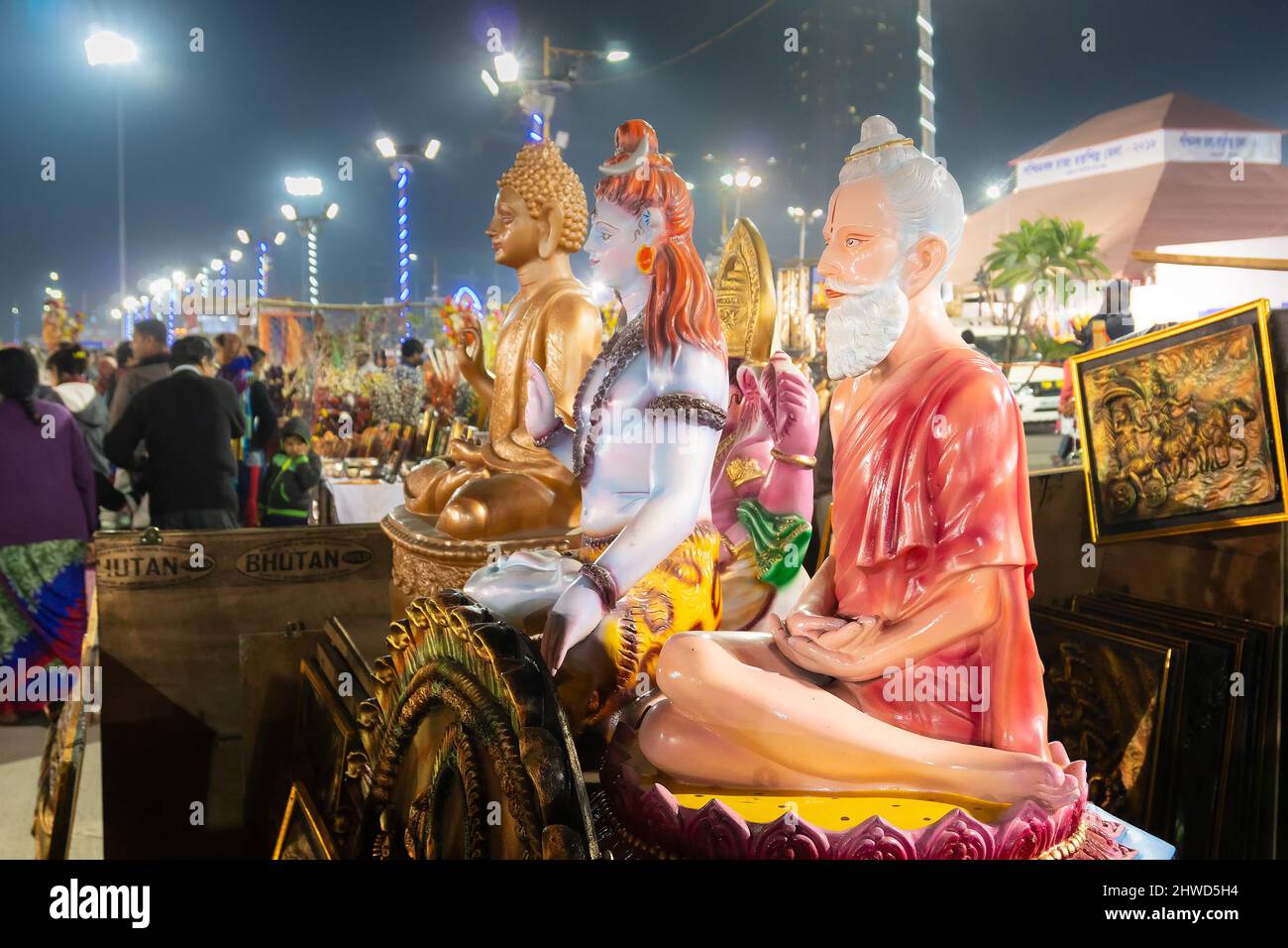 Kolkata, West Bengal, India - 31st December 2018 : Goutam Buddha, God ...