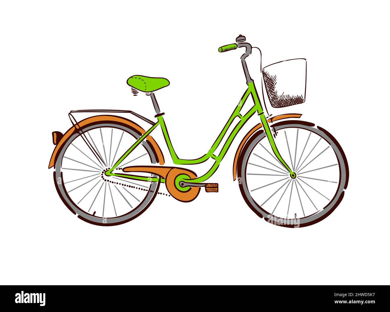 Road bike object. Vector illustration Stock Vector Image & Art - Alamy