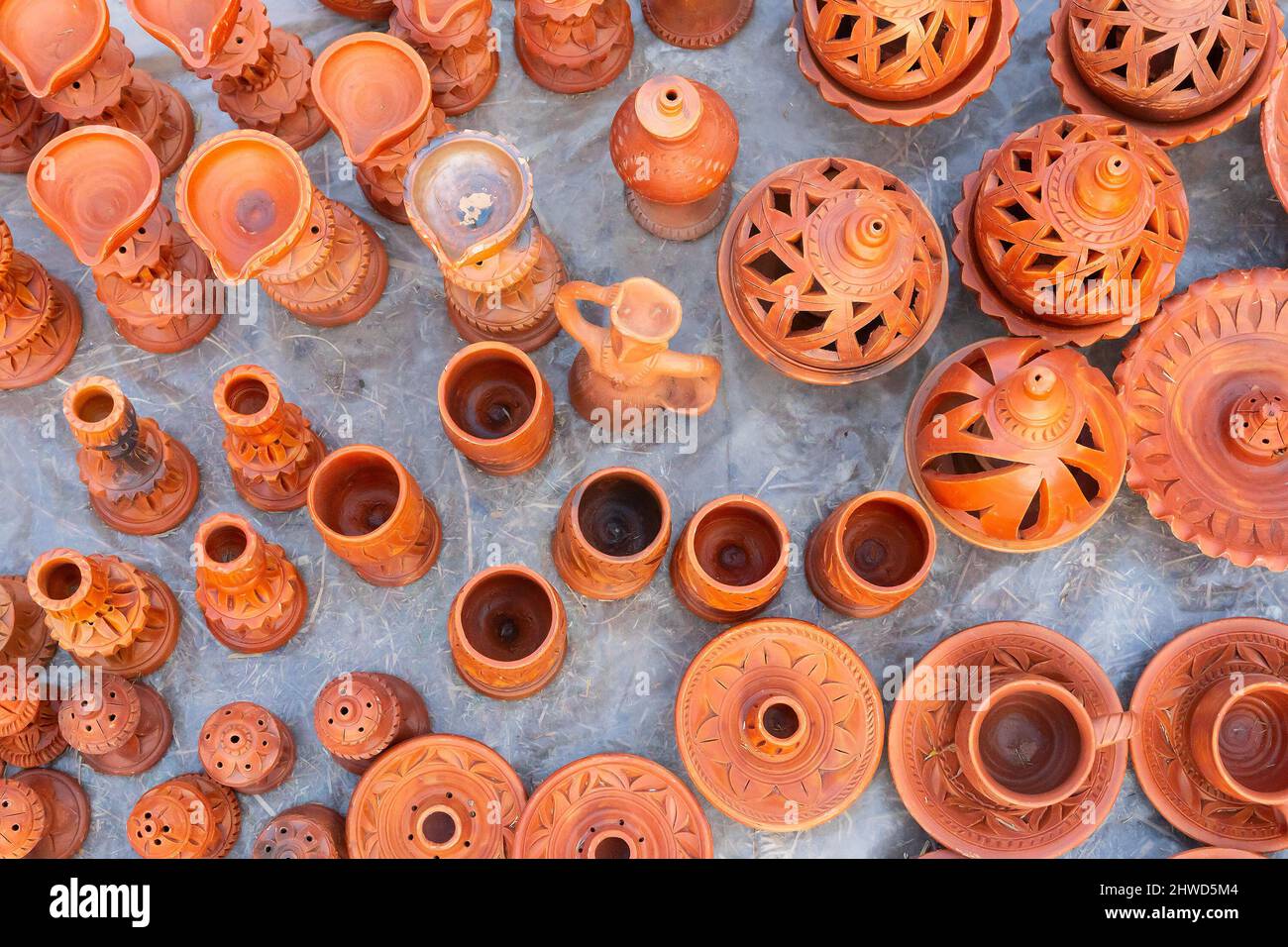 Kolkata, West Bengal, India - 31st December 2018 : Beautiful painted ...