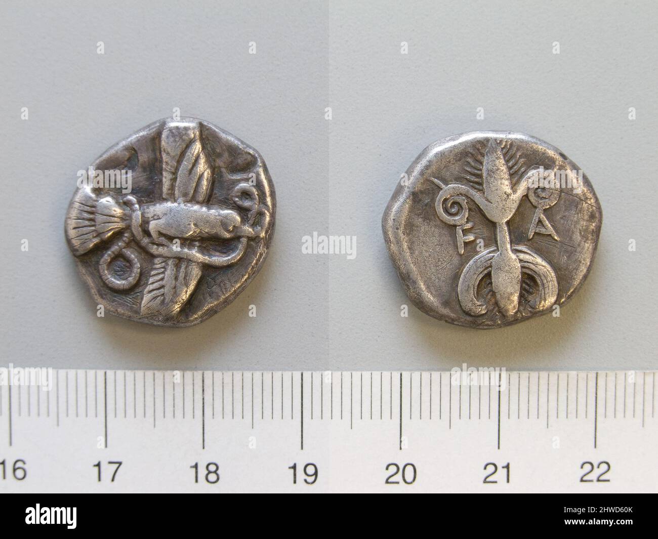 Coin from Elis. Mint: Elis Artist: Unknown Stock Photo - Alamy