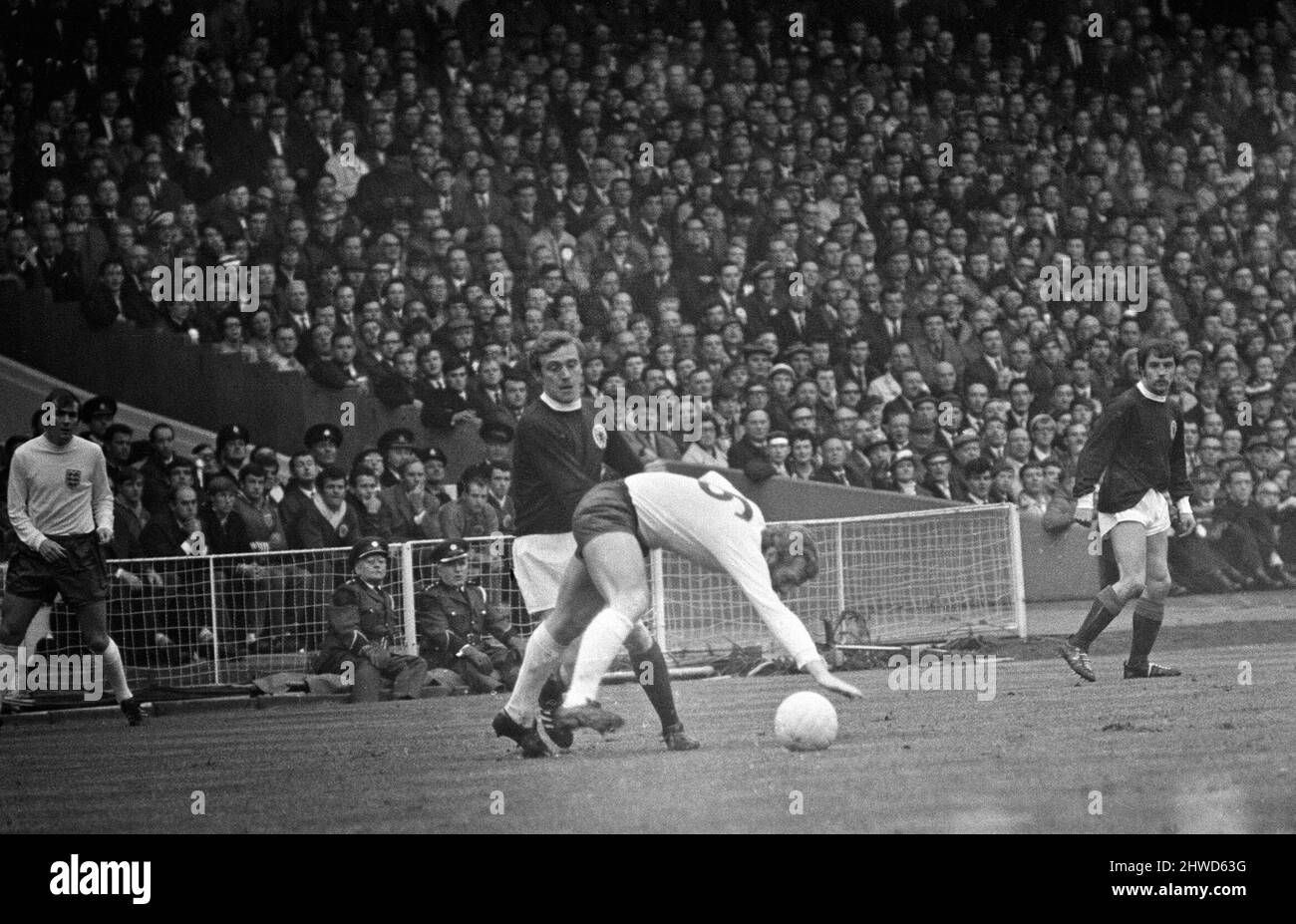 England 4 - 1 Scotland British Championships match held at Wembley ...