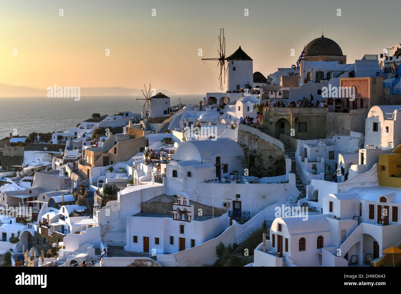 Santorini skyline hi-res stock photography and images - Alamy