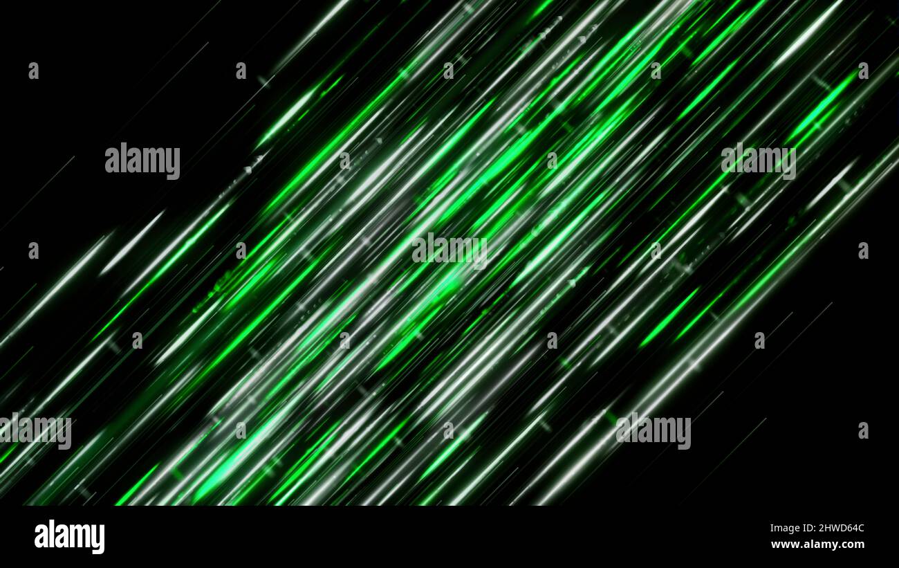 Futuristic flow of shining lines. Animation. Beautiful cosmic path of ...