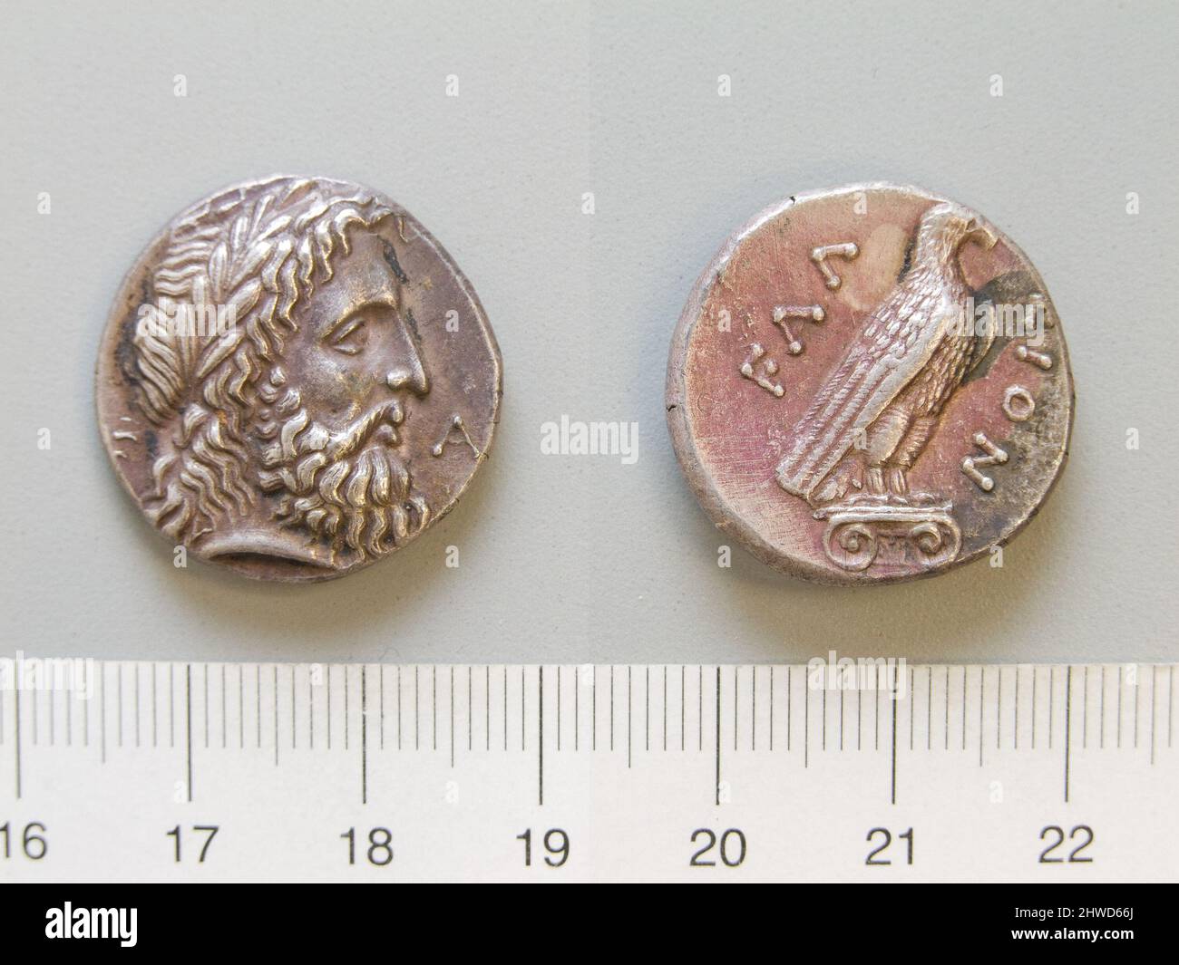 Coin from Elis. Mint: Elis Artist: Unknown Stock Photo - Alamy