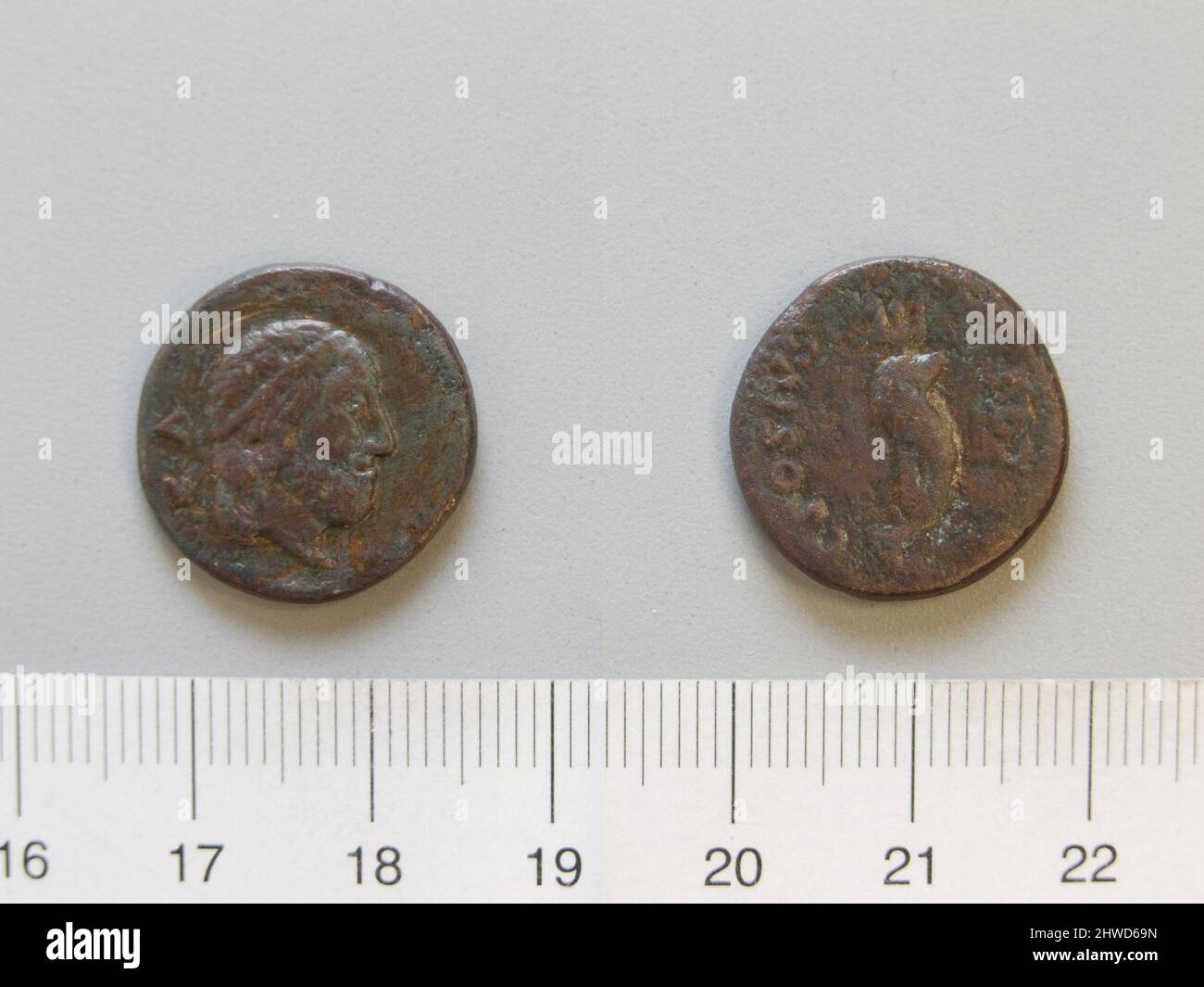 Coin from Zacynthus. Mint: Zacynthus Artist: Unknown Magistrate: C ...