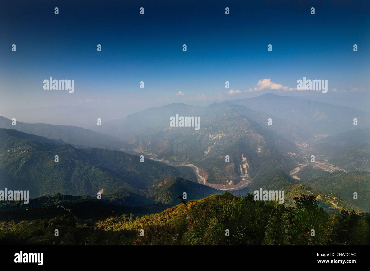 Ramitey view point, Sikkim, India. This view point is popular since ...