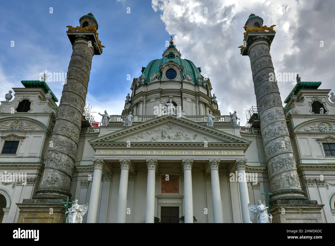 Karlskirche panorama hi-res stock photography and images - Alamy