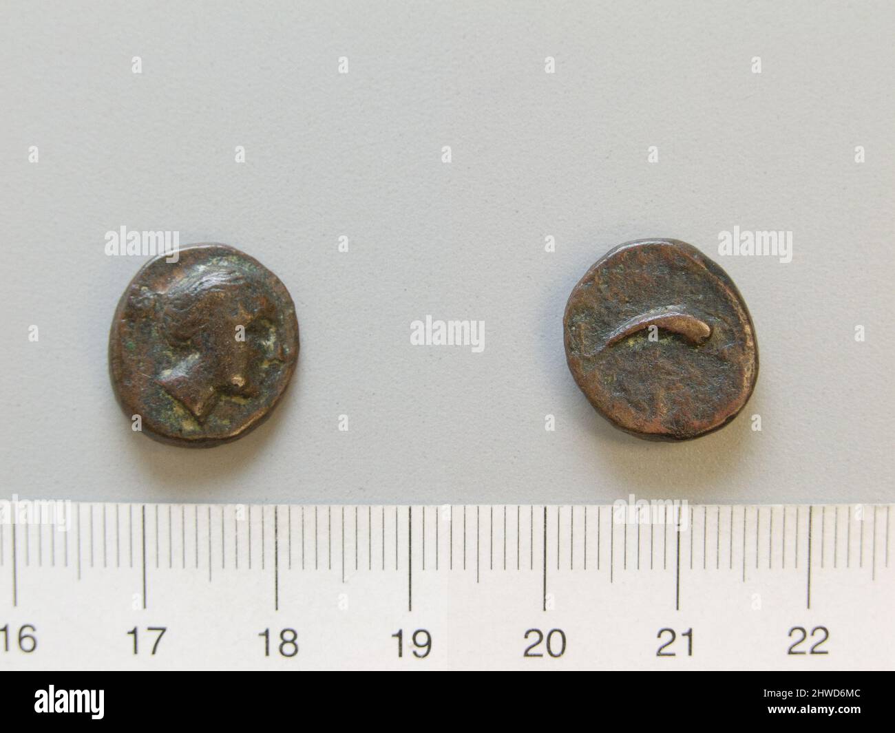 Coin from Lisus. Mint: Lisus Artist: Unknown Stock Photo - Alamy