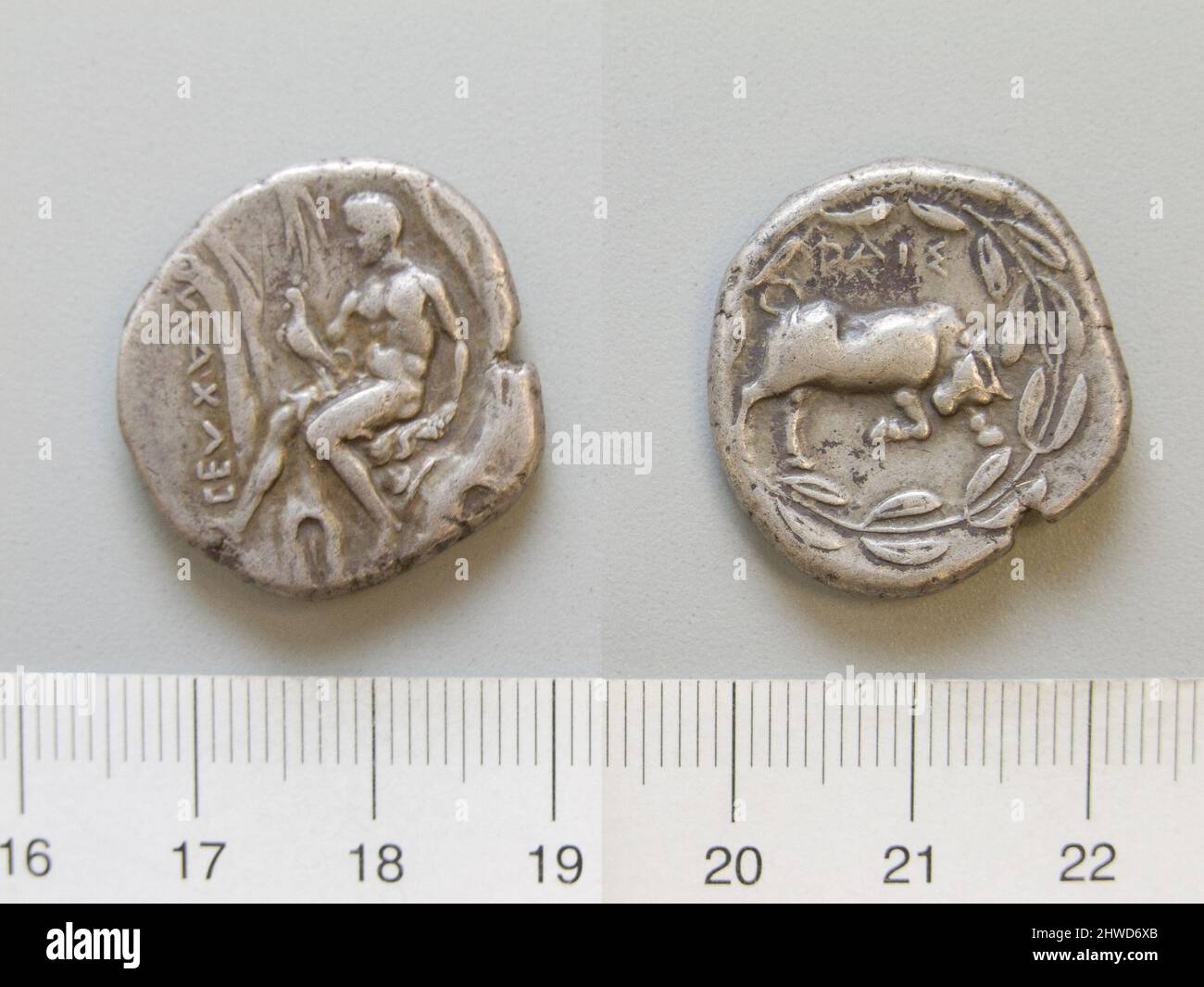 Stater from Phaestus. Mint: Phaestus Artist: Unknown Stock Photo - Alamy