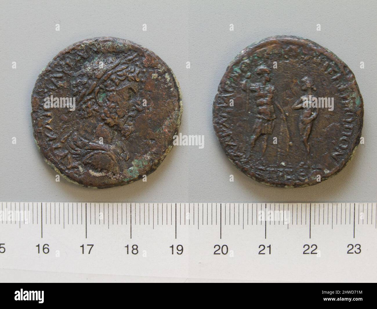 Sestertius of Marcus Aurelius, Emperor of Rome from Amaseia. Ruler ...