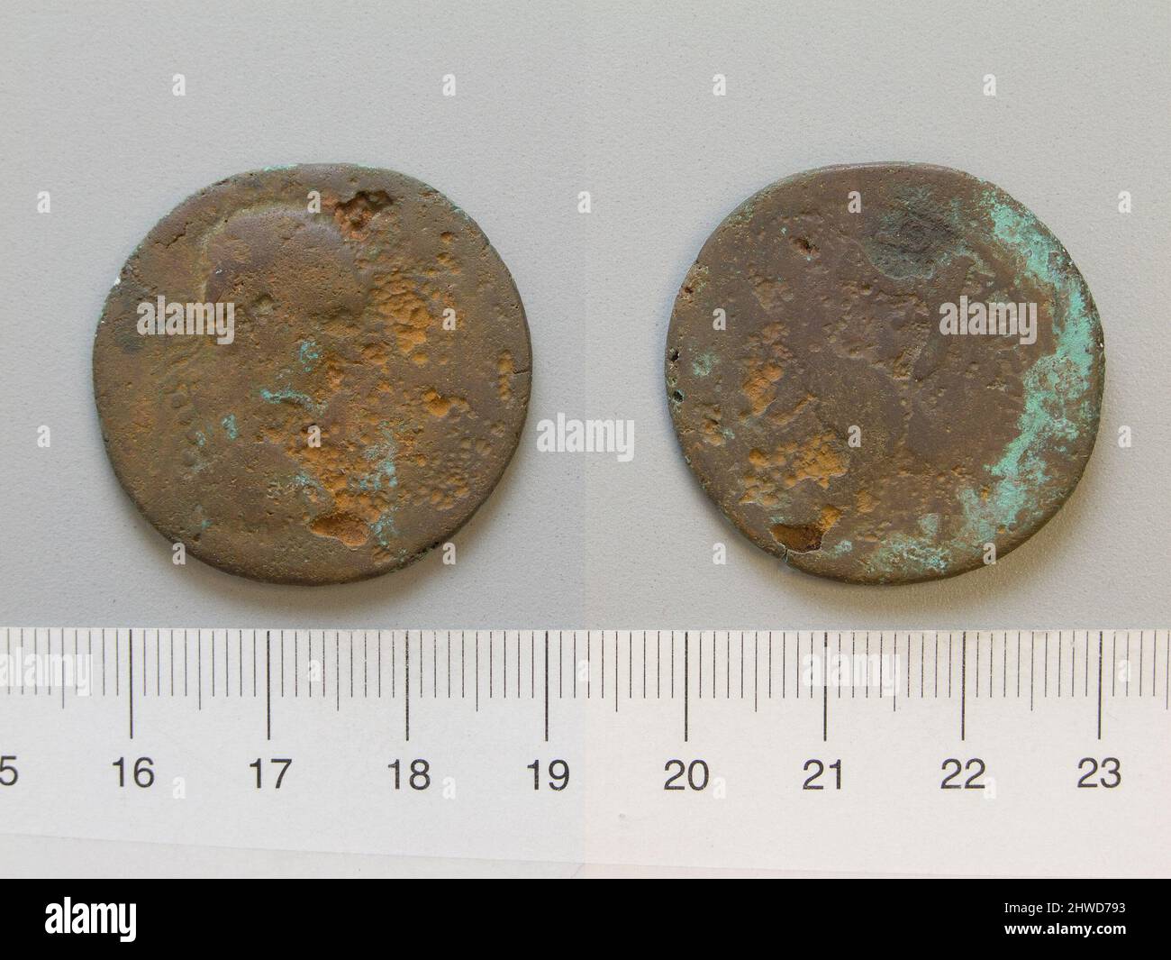 Dupondius of Caracalla, Roman Emperor from Amaseia. Ruler: Caracalla ...